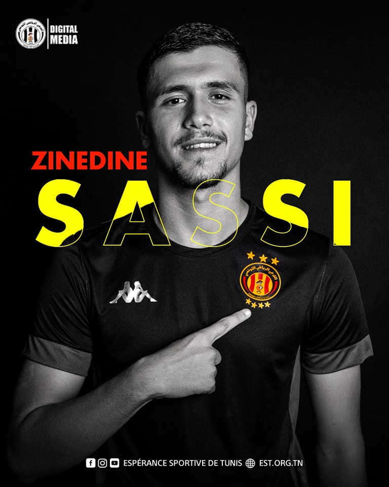 Zinedine Sassi rejoint l'Espérance de Tunis
