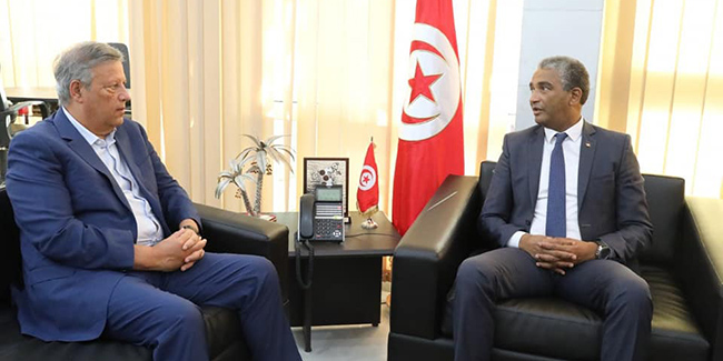 Réunion entre Kamel Deguiche et Hamdi Meddeb