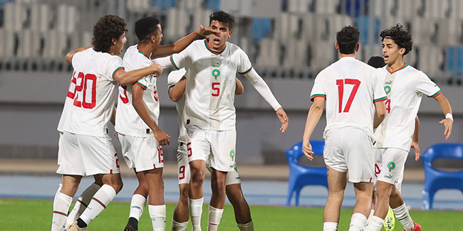CAN U20-Qualifications-J2 : Le Maroc renverse la Tunisie pour prendre la tête du classement
