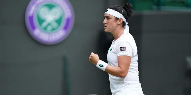 Ons Jabeur en demi-finales du tournoi de Wimbledon