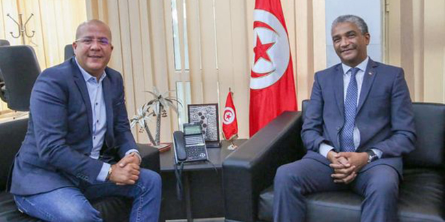 Youssef Elmi reçu par Kamel Deguiche